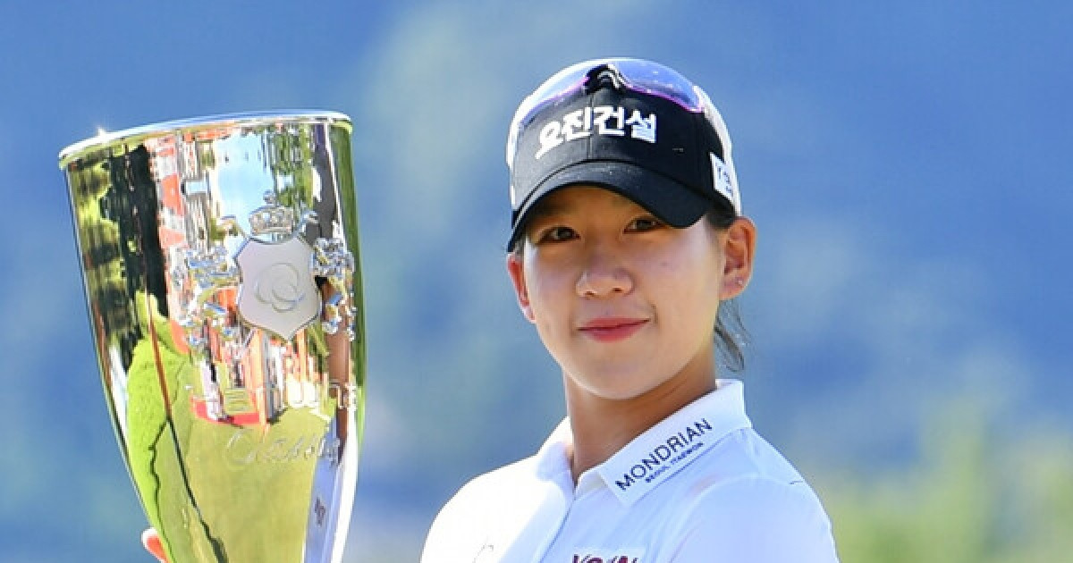KLPGA 3년차 홍지원, 요진건설과 메인 스폰서 재계약