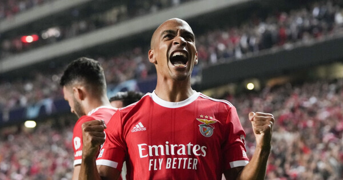 [UCL zip] '8강 보인다!' 벤피카, 원정서 브뤼헤 2-0으로 격파