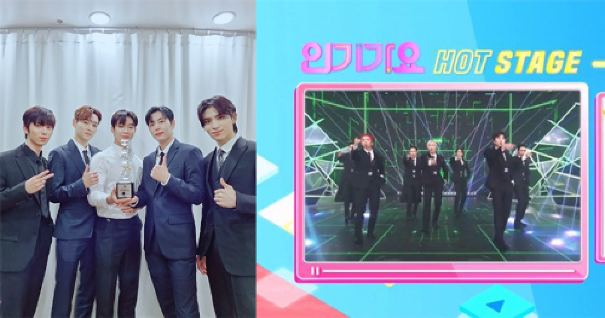 SF9 ‘Puzzle’, 인기가요 1167회 핫스테이지 1위 선정