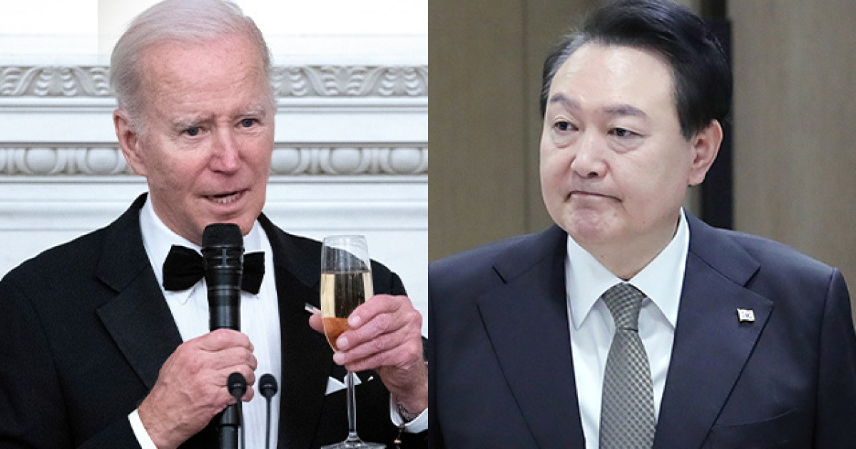 “바이든 올봄 윤 대통령 국빈만찬 초청 계획”