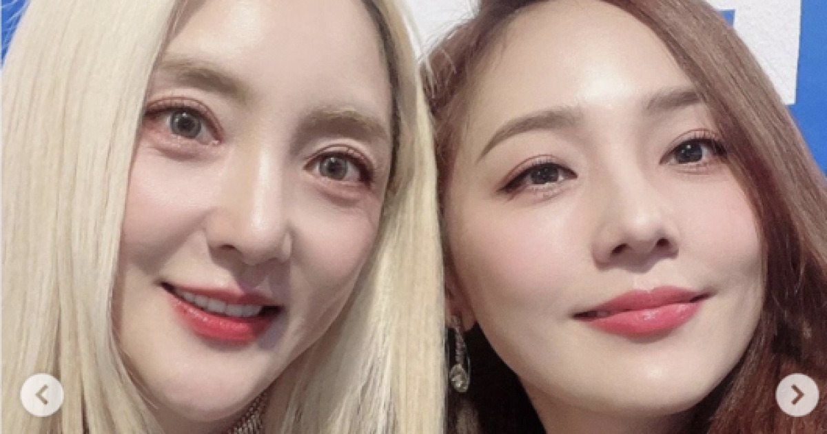 슈만 쏘옥 빠진 S.E.S 투샷..바다와 유진은 '시상식行'