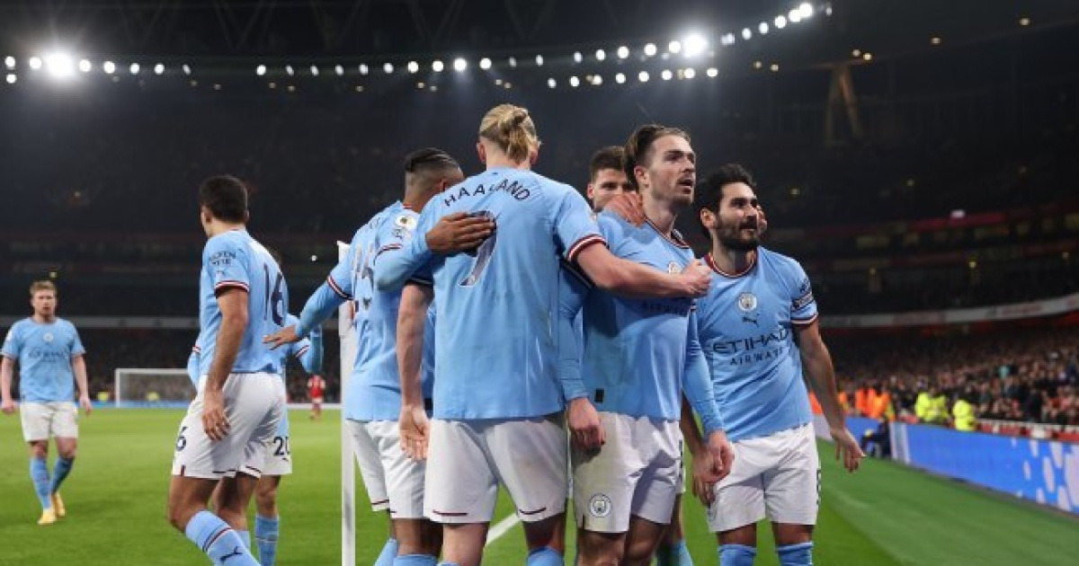 ‘아스날 격파’ 맨시티, EPL 선두 등극 ‘KDB 1골-1도움’