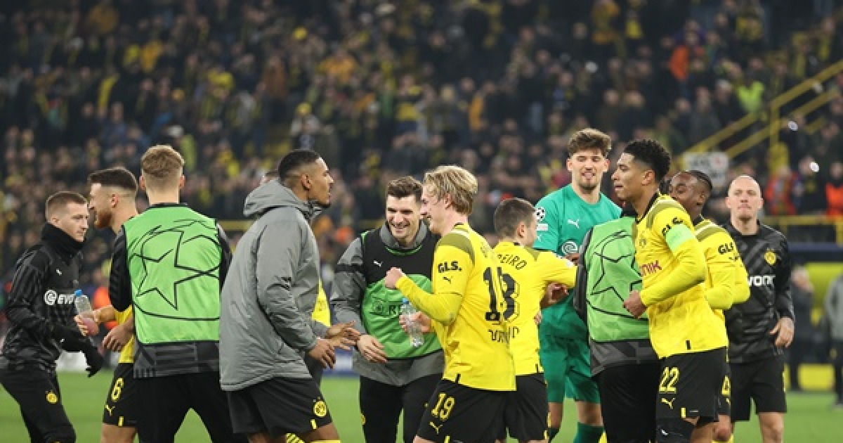 도르트문트, UCL 16강서 첼시 1-0 제압…8강 청신호