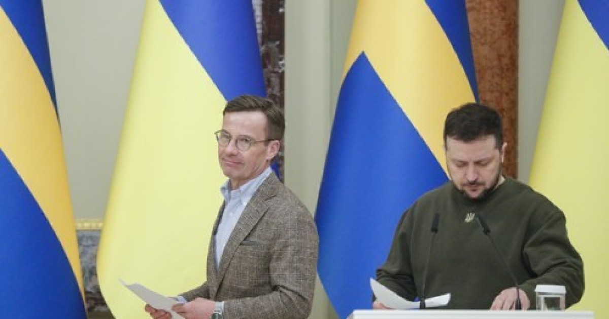 UKRAINE SWEDEN DIPLOMACY