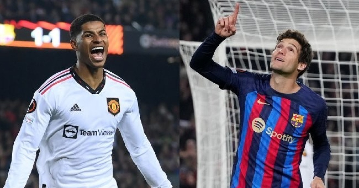 'UCL 결승' 같았던 'UEL PO'...모든 걸 쏟은 맨유&바르사