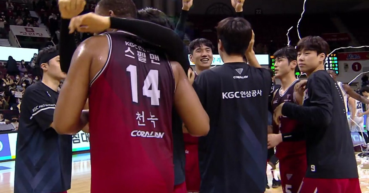 KGC인삼공사, KCC 꺾고 창단 최다 '10연승'