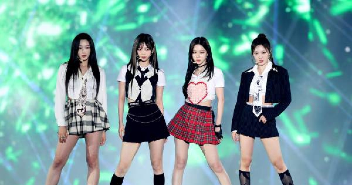 [포토] 에스파 '완벽한 엔딩 포즈'