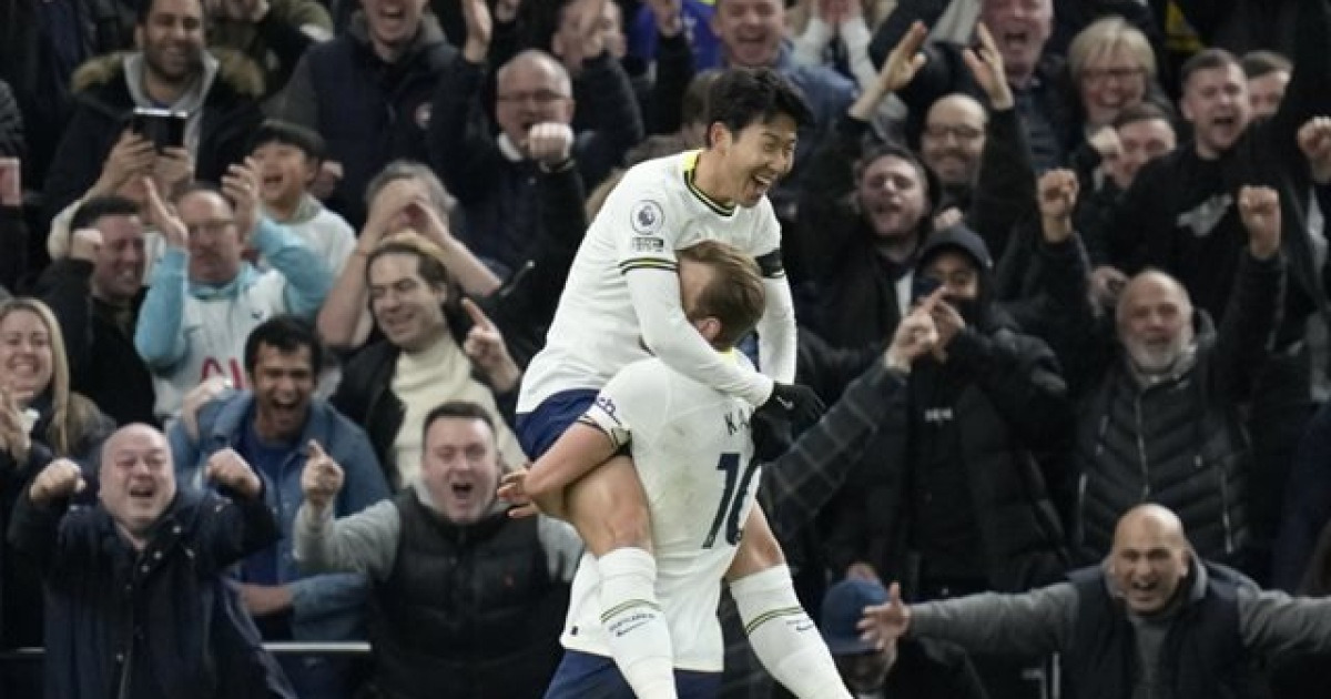 손흥민 EPL 5호·통산 98골, MOTM '영예'...더 기쁜 케인