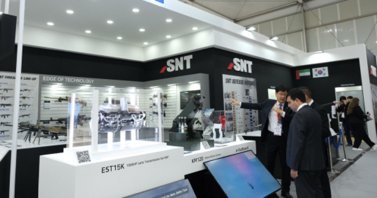 SNT모티브·SNT중공업 중동 방산시장 공략 박차