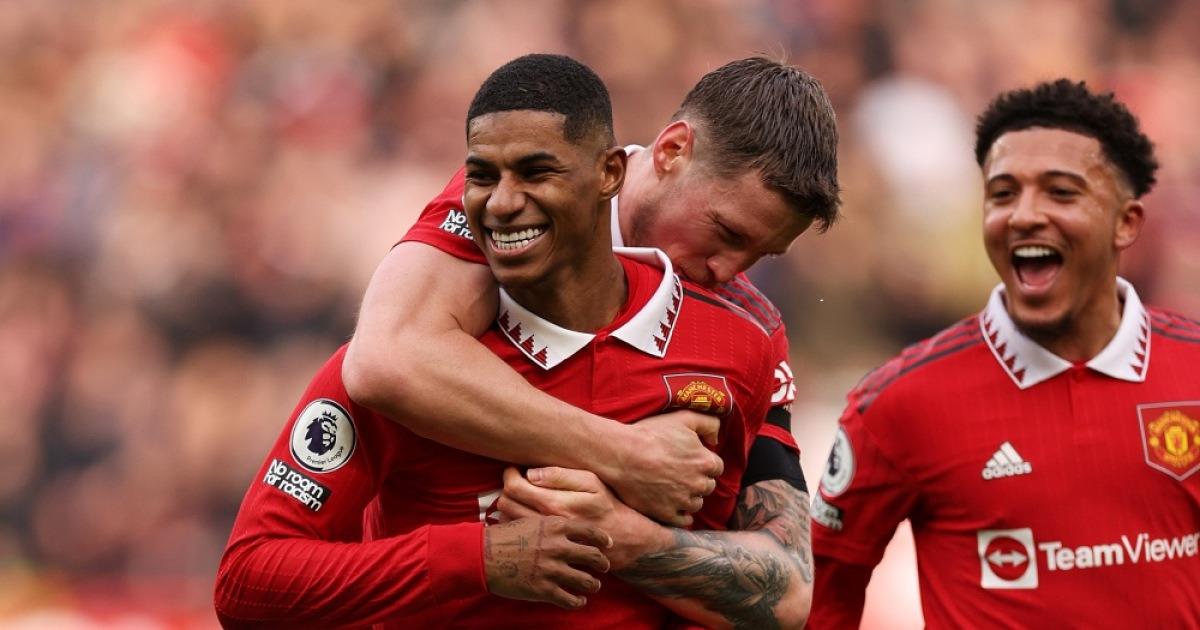 [EPL 24R] '래시포드 멀티골' 맨유, 레스터에 3-0 완승...'맨시티 맹추격'