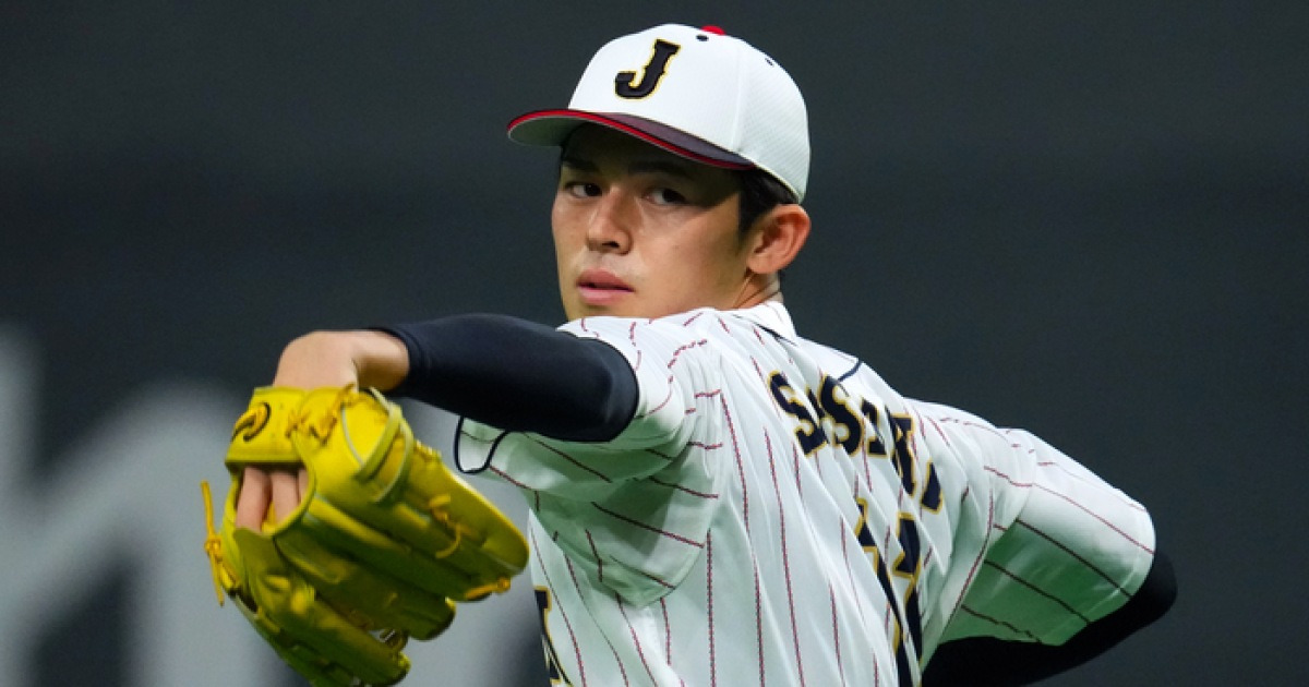 160㎞ 던지는 日 사사키, WBC 체코전 선발 유력