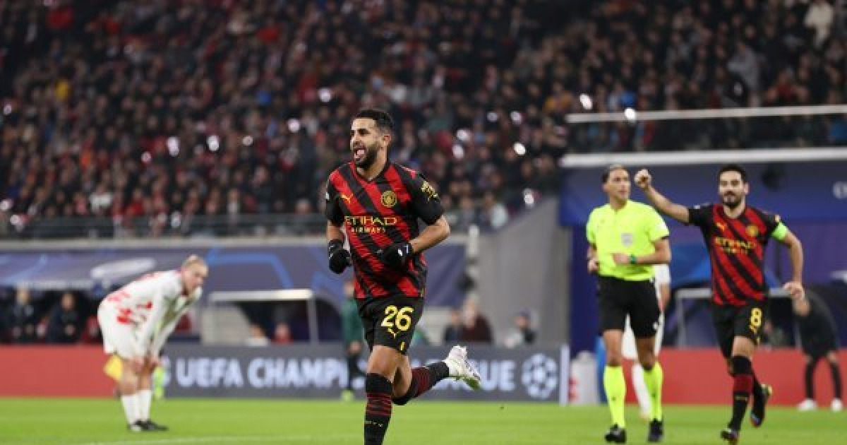 맨시티 1-1 라이프치히…EPL 4팀, UCL 16강 1차전 1무3패 수모