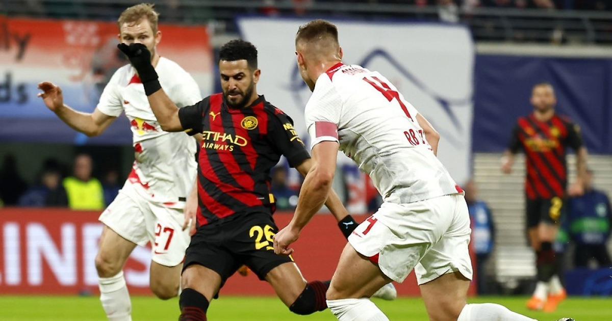 맨시티-라이프치히, UCL 16강 1차전 1-1 무…그바르디올 동점골