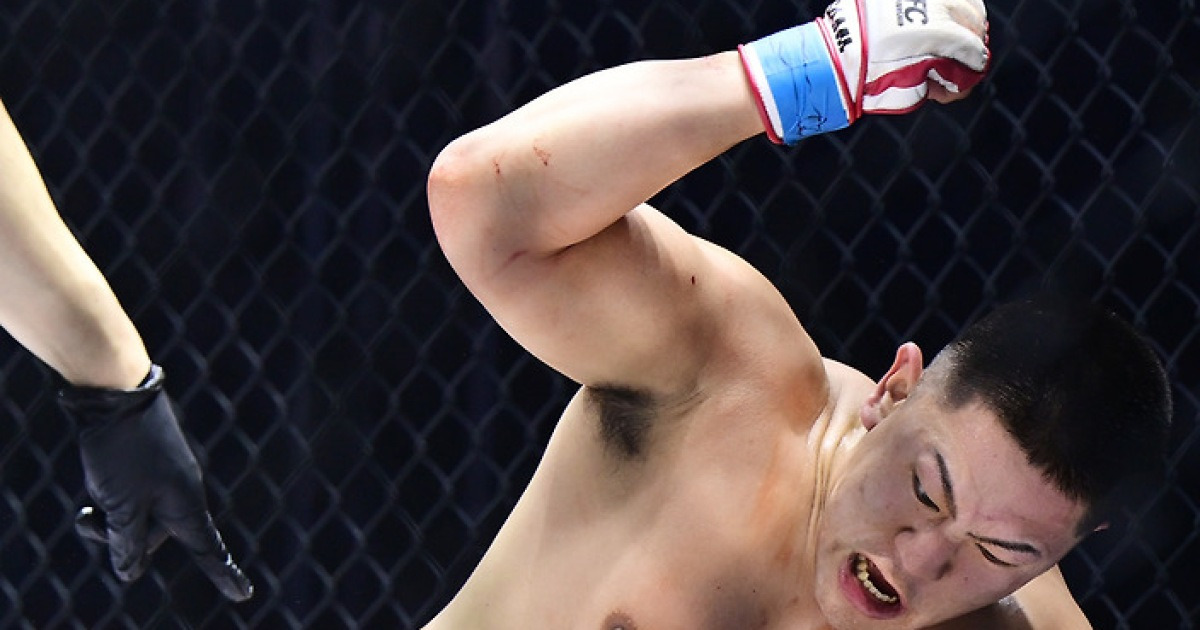 로드FC 세키토 타이세이, TKO 거둔 무차별 파운딩[포토엔HD]