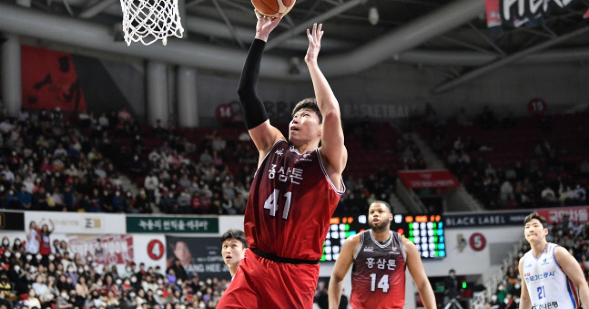 'KBL 대표해 EASL 참가' KGC 오세근 "기대되지만 하던대로 할 것"[SSin안양]