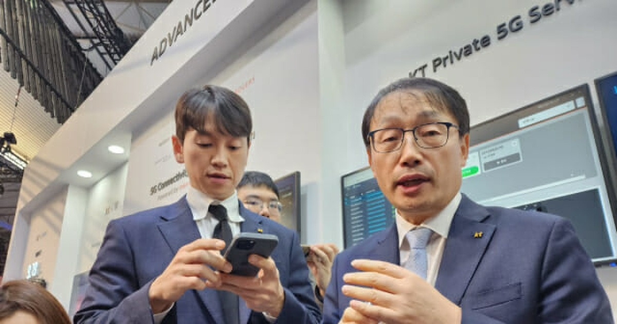 [MWC23] 연임 포기한 구현모 "디지코 KT 계속 응원해주세요"