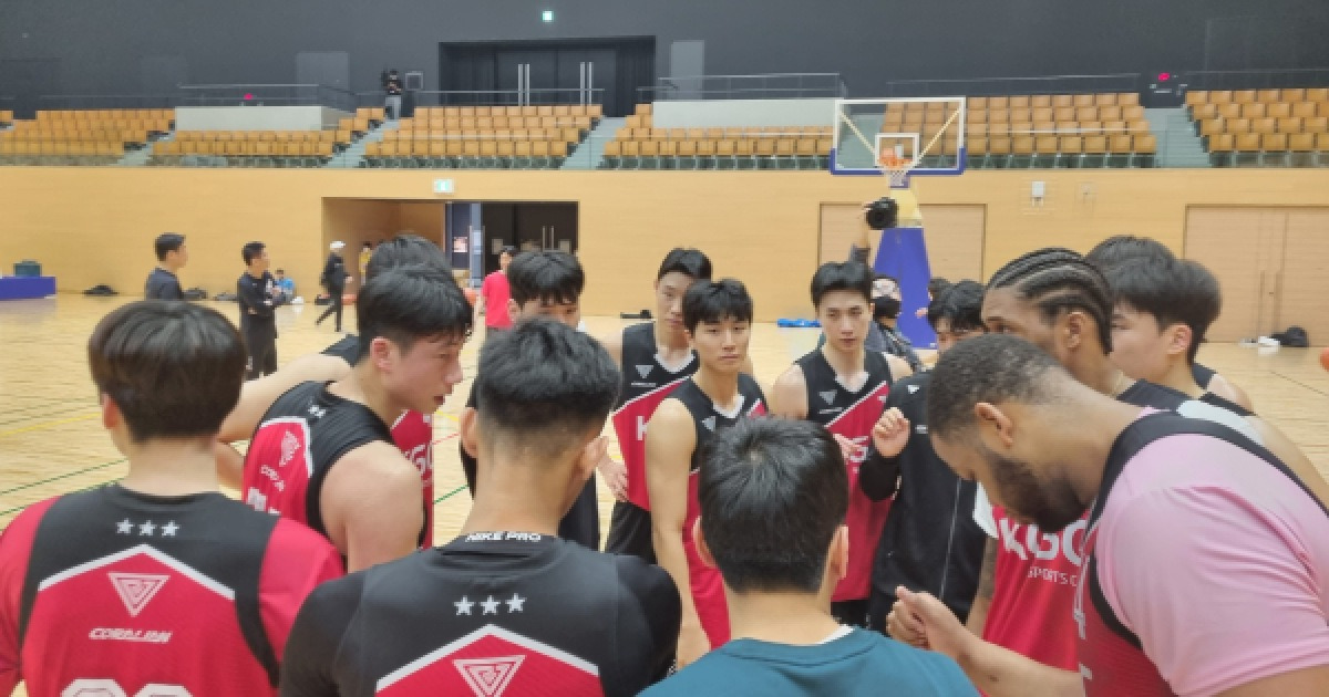 EASL 출격하는 김상식 KGC 감독 "첫 상대 푸본, 충분히 공략 가능해"