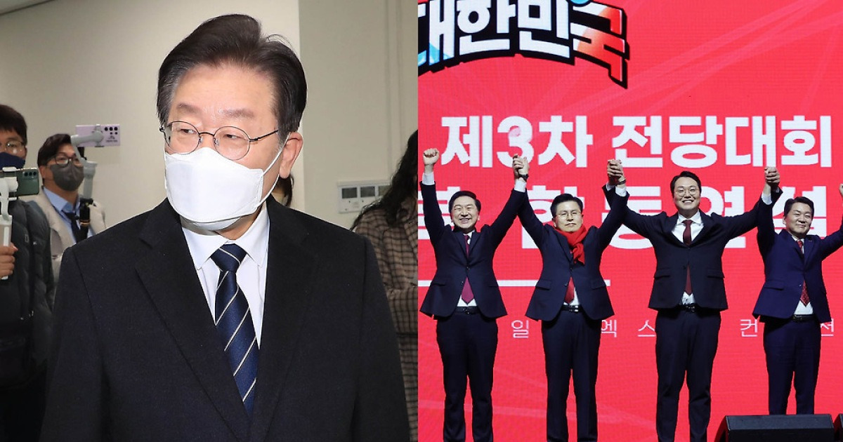 격랑의 민주당 이탈표에 계파갈등…여 Tk 합동연설회