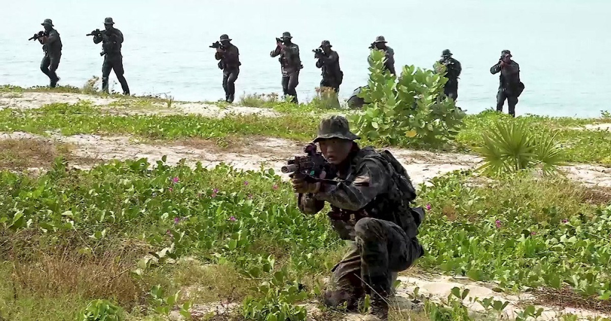 해병대 KAAV, 태국서 해안상륙 훈련...美 F-35가 공중 엄호