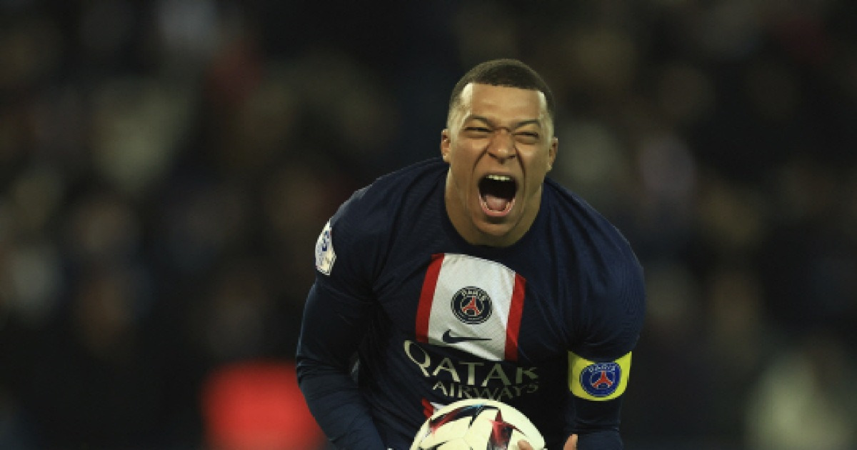 음바페, PSG 역대 최다 201호골 작성… PSG는 낭트 완파