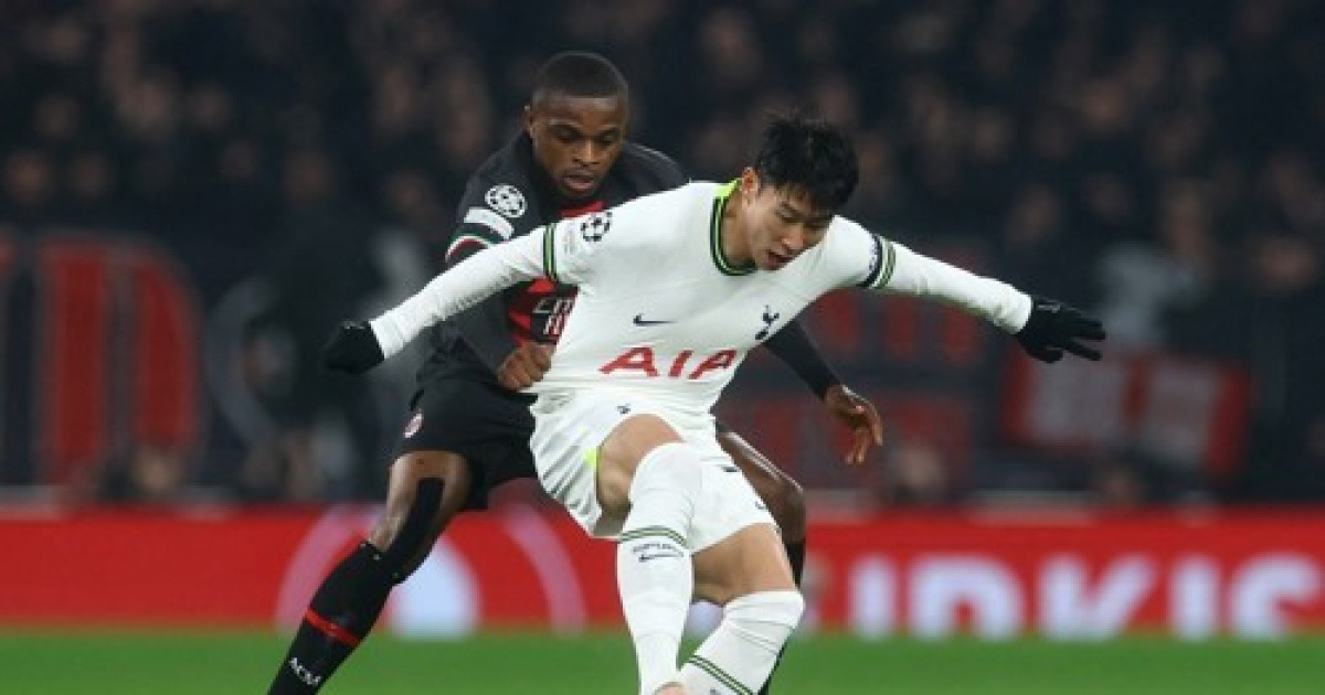 'SON 풀타임+로메로 퇴장' 토트넘, UCL 16강 탈락...무득점 무승부 [UCL 리뷰]