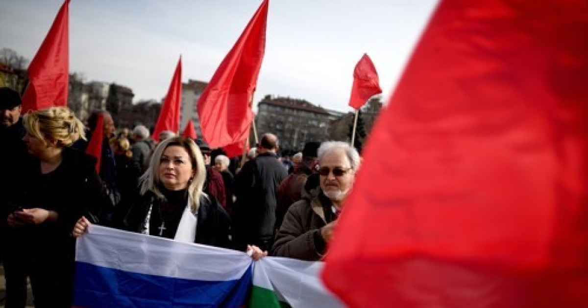 BULGARIA RED ARMY MONUMENT