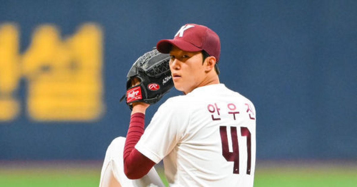 연습경기부터 불꽃투…WBC 탈락의 아쉬움, 156km 강속구로 달랬다 [오!쎈 고척]