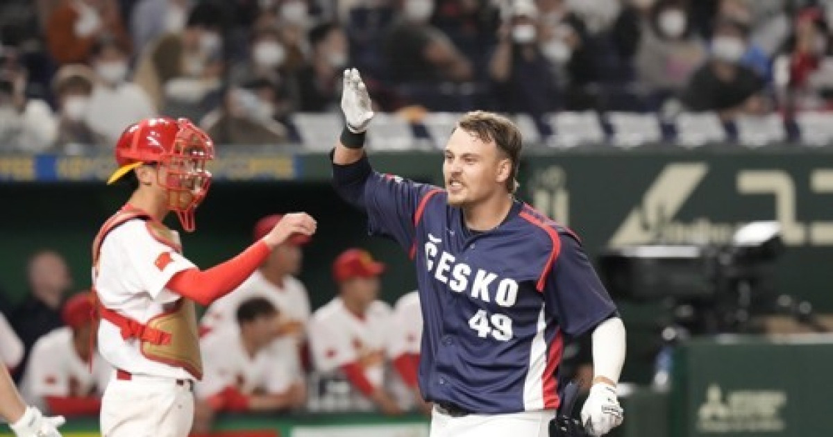 WBC Baseball Czech Republic China