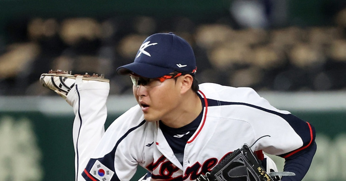 [WBC] '4이닝 퍼펙트' 박세웅, 체코전 4⅔이닝 8K 완벽투…6-0 리드