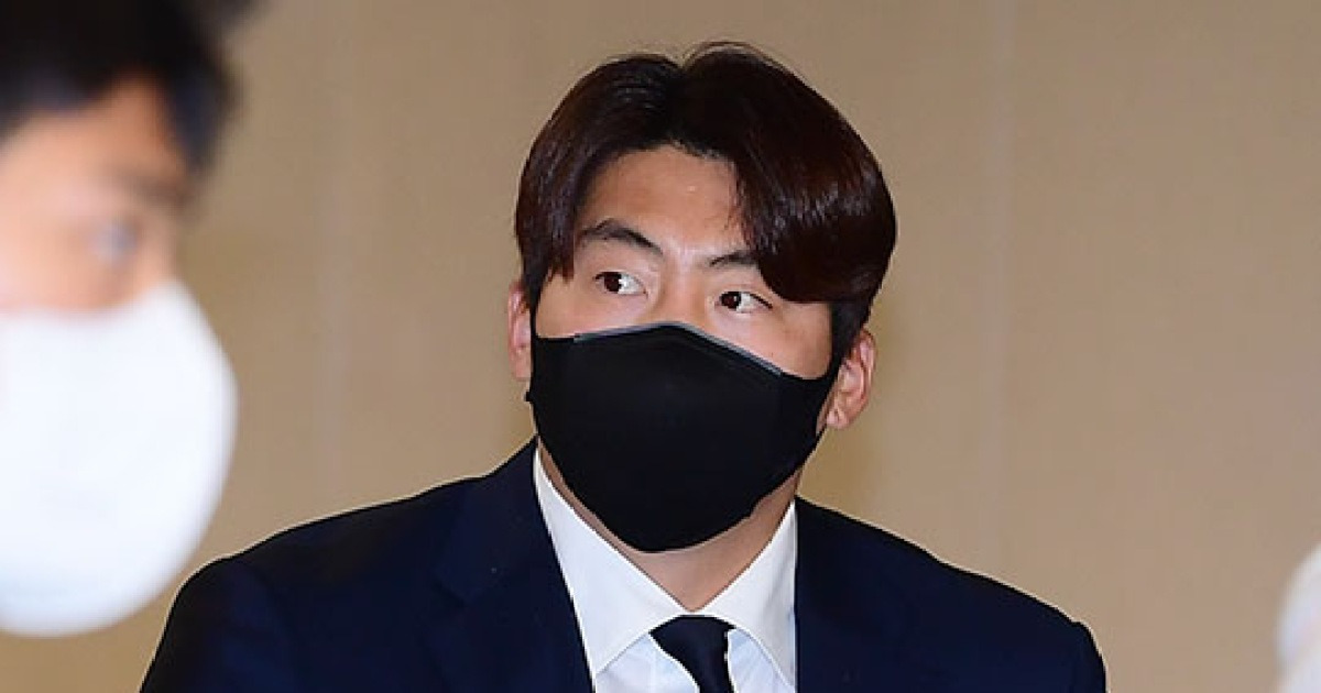 WBC 1라운드 탈락하고 귀국하는 나성범 [MK포토]