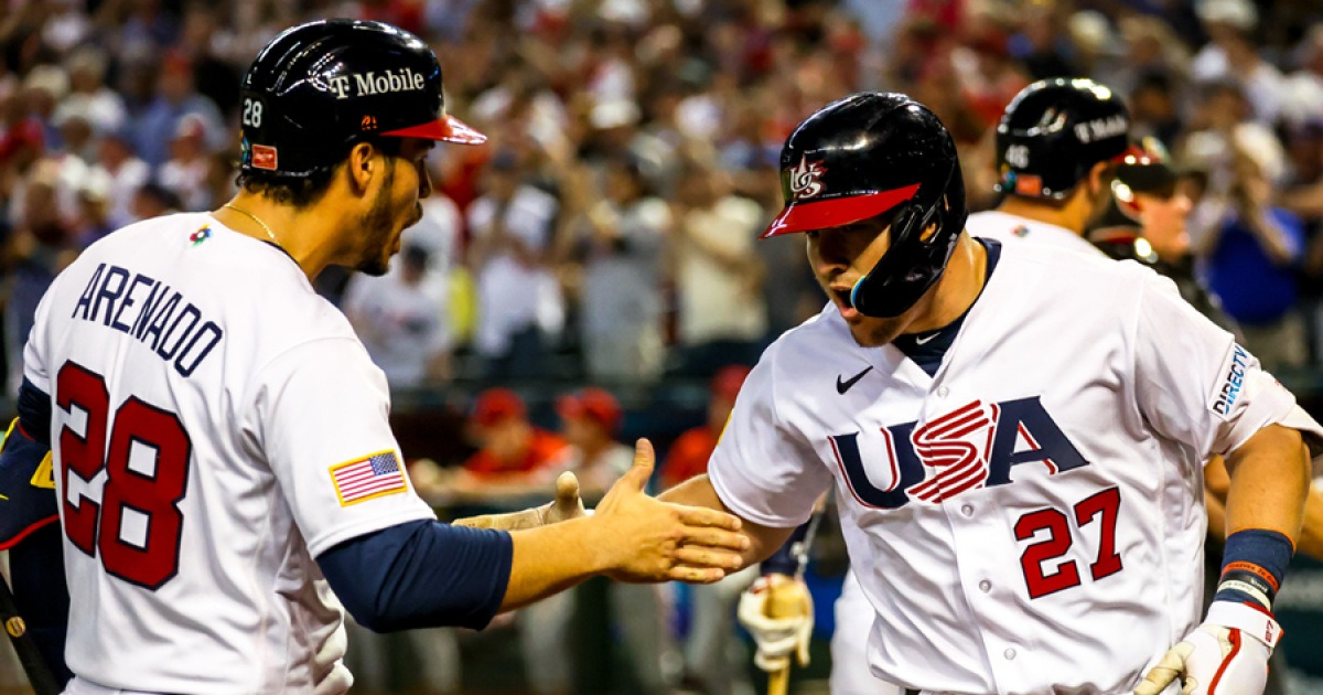 [WBC 게임노트] 前 SK 켈리, 3이닝 2실점+트라웃 3안타…미국, 2라운드 진출