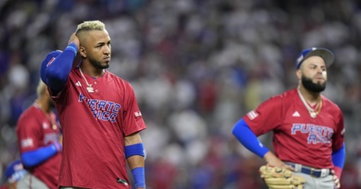 WBC Baseball Puerto Rico Dominican Republic Baseball