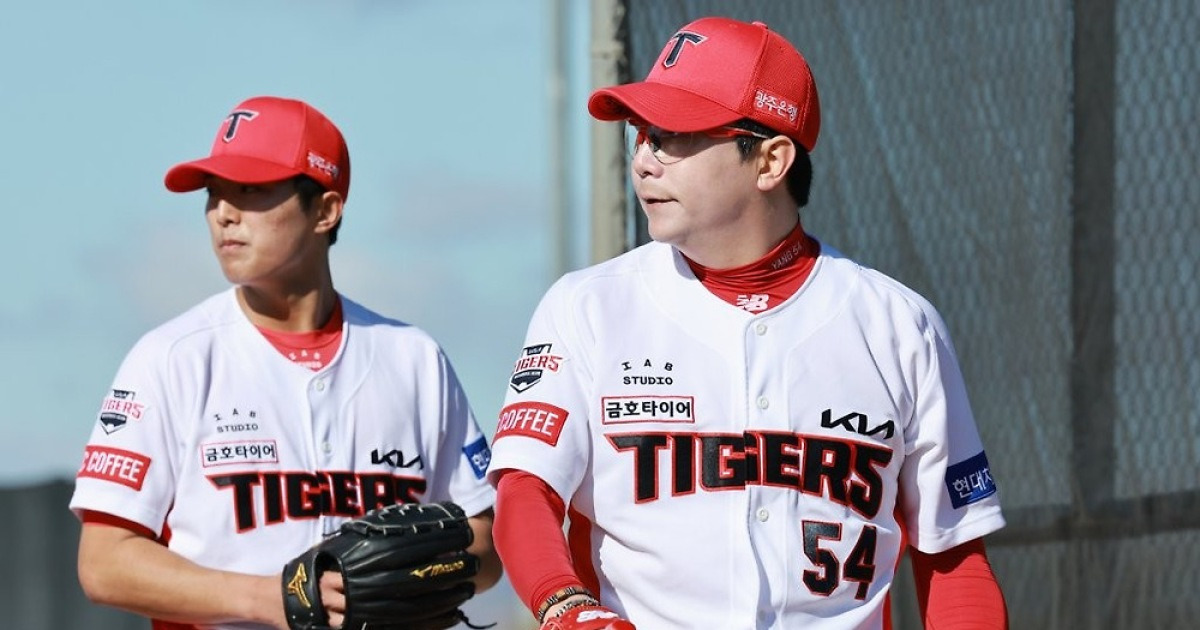 WBC 다녀온 KIA 양현종·이의리, 19일 시범경기 첫 등판 예정