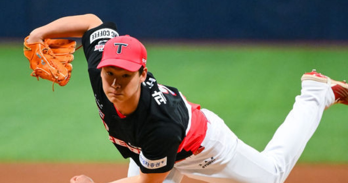 KIA 좌완 많아 골치 아픈데...148km 쏘는 루키가 또 등장했다