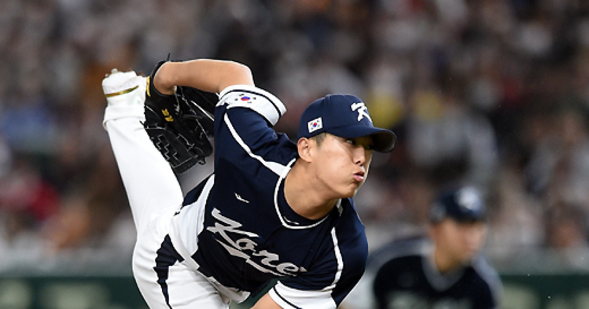 “155km까지 본 것 같은데요” KIA 차세대 에이스의 WBC ‘한 남자 흐뭇’[MD광주]