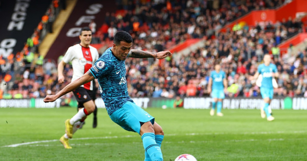 '손흥민 EPL 50호 도움 폭발!' 토트넘 1-0 리드(전반 진행 중)