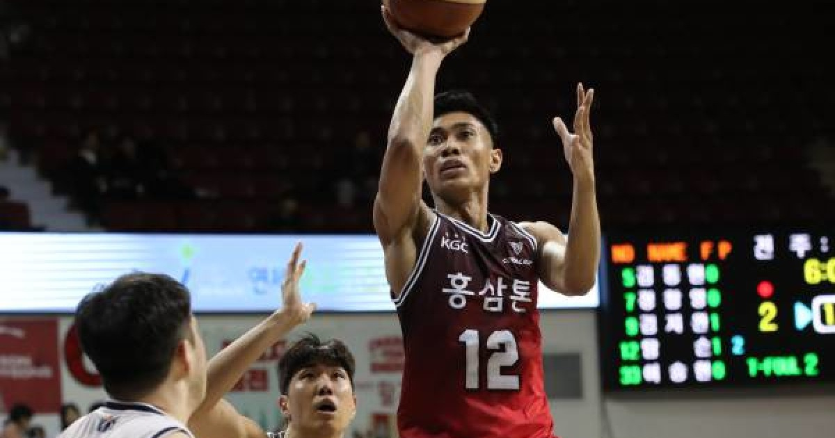 [IS 안양] KCC 압도한 KGC, 4강 PO 확정...'우승 매직넘버 1'