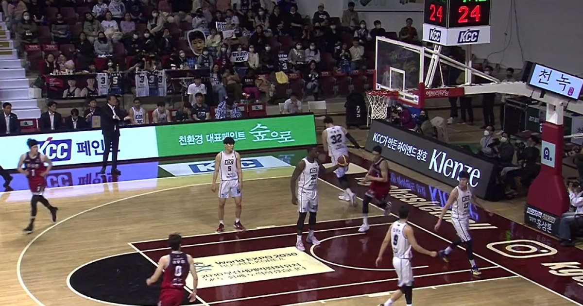 KGC인삼공사, KCC 꺾고 정규리그 우승까지 '1승' 남겨