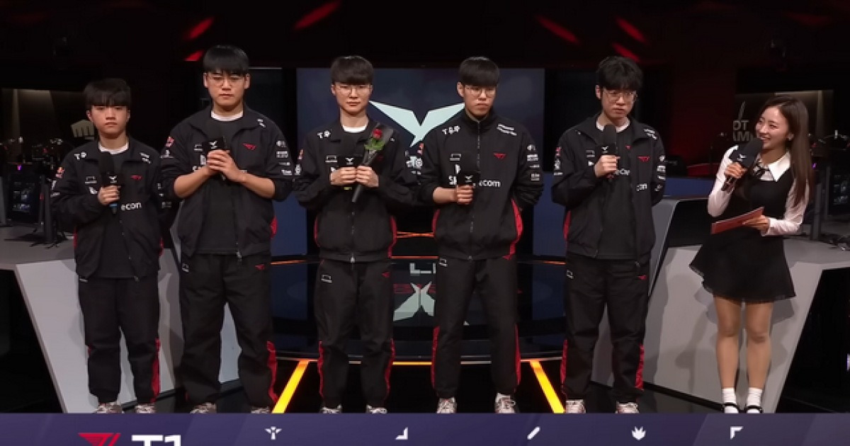 [LCK] 17승 1패 ‘1황’ T1 “정규 시즌 1위로 만족 못해…우승 차지할 것”