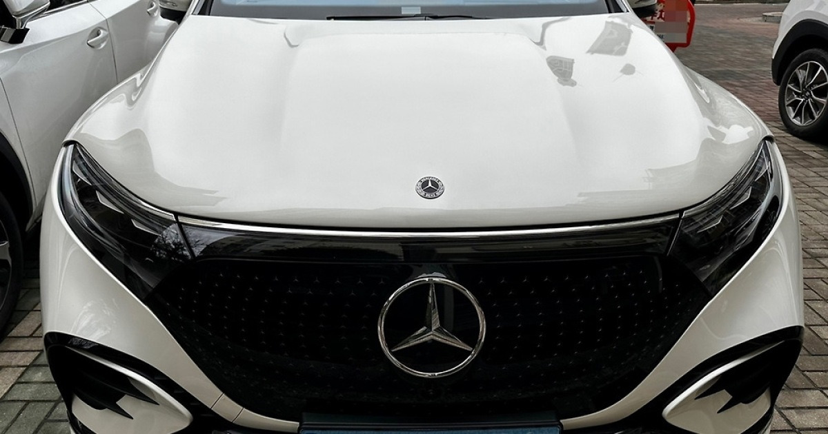 [시승기] "전기차가 이렇게 럭셔리할 일?"…벤츠 'EQS 580' SUV