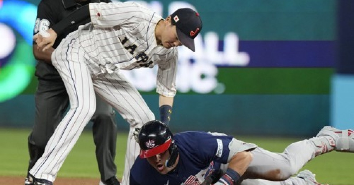 WBC Baseball U.S Japan