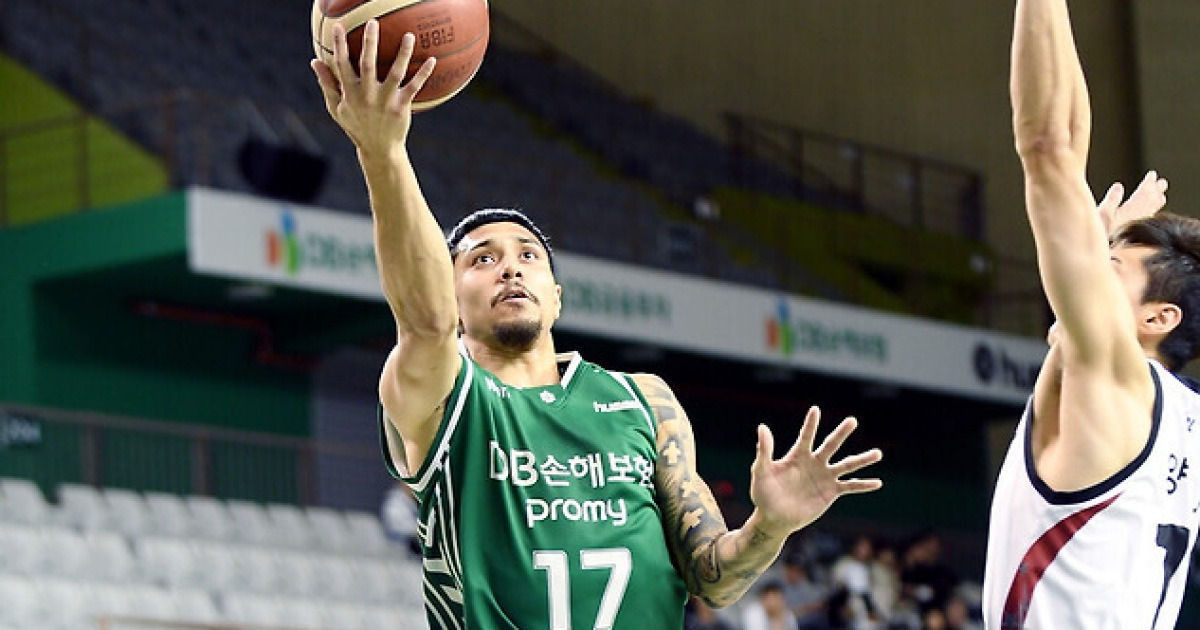 ‘알바노 20점’ 수비 집중력 빛난 DB, KT 꺾고 4연승 질주···KT PO 탈락 확정