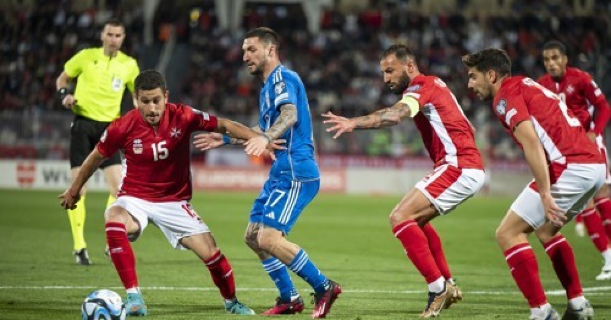 Malta Italy Euro 2024 Soccer