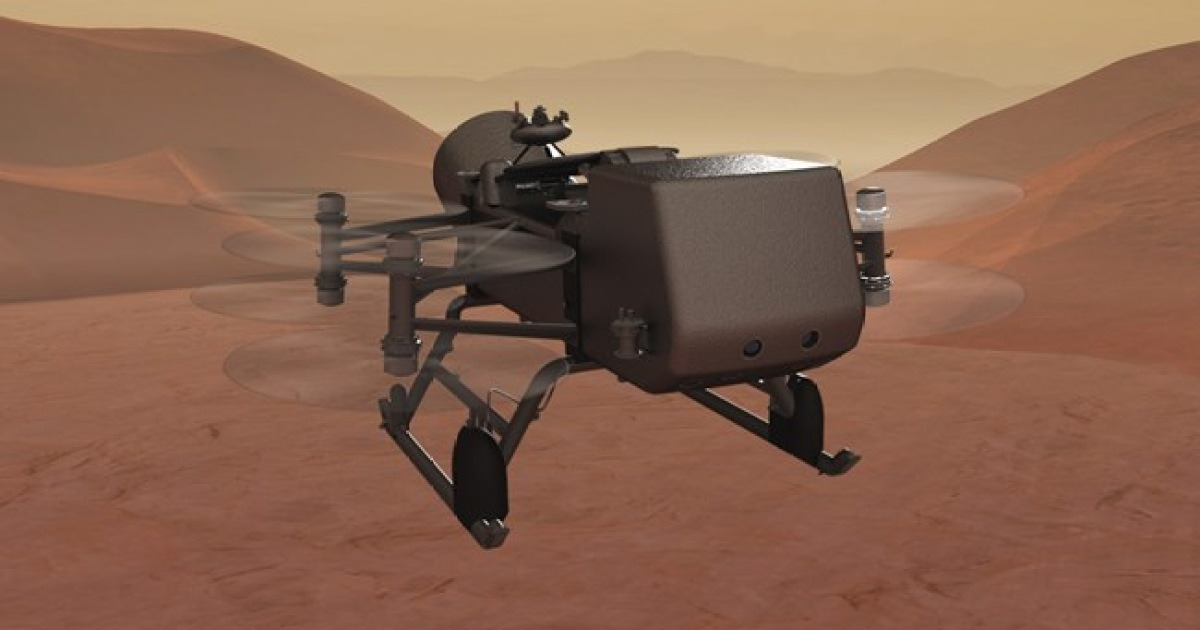 Nasa 드래곤플라이 토성 위성 타이탄 ‘생명체 찾아 나선다 [아하 우주]