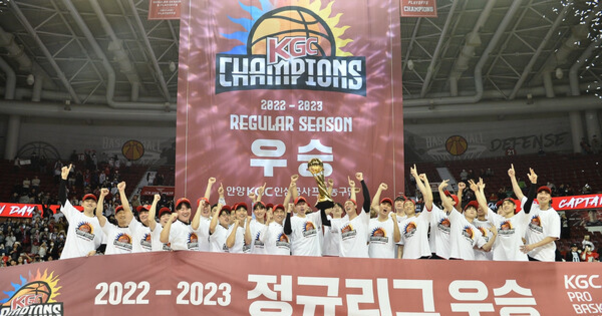 KGC-LG, 4강 PO 직행... 정규리그 끝나고 '봄 농구'만 남았다(종합)