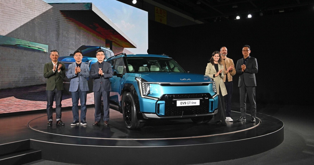 "1회 충전에 500㎞"… 기아 대형SUV 'EV9'