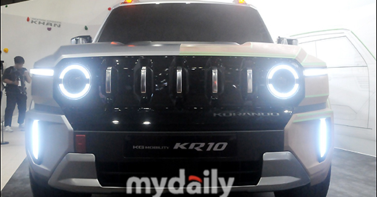코란도가 돌아온다! KG모빌리티 'KR10' 콘셉트카 공개