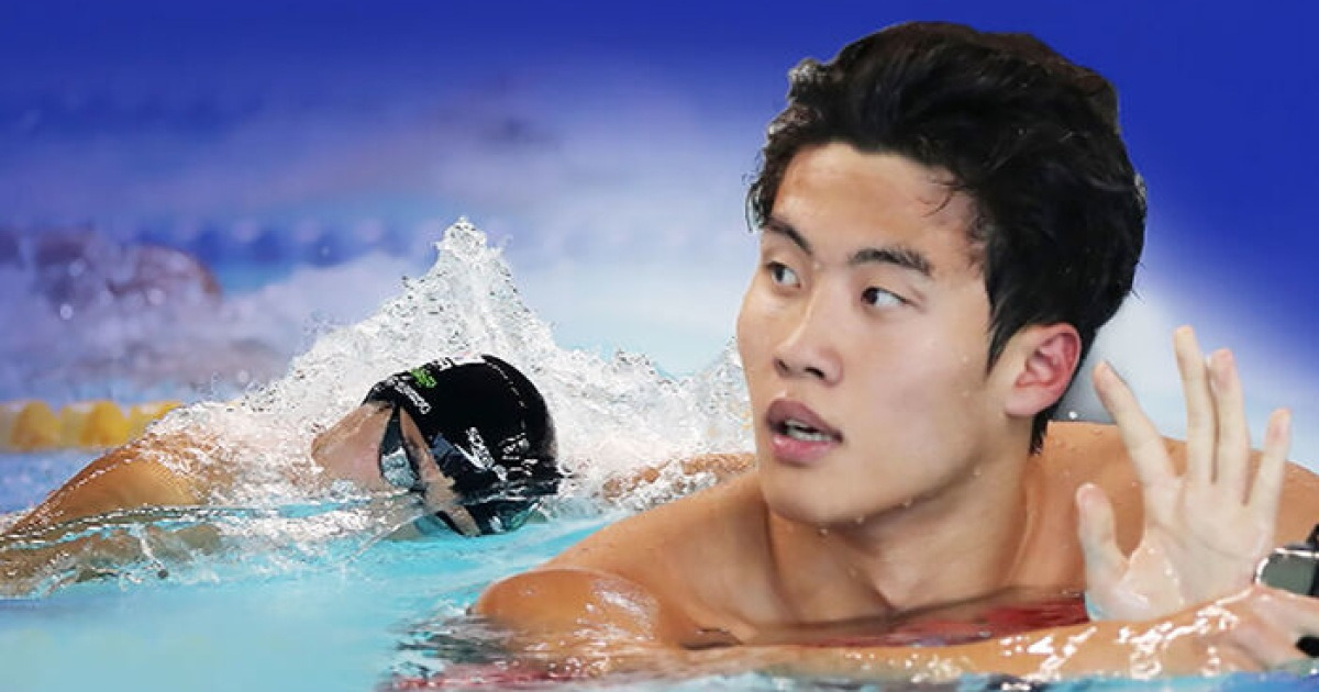 황선우, 자유형 200m 1위…계영도 금빛 희망