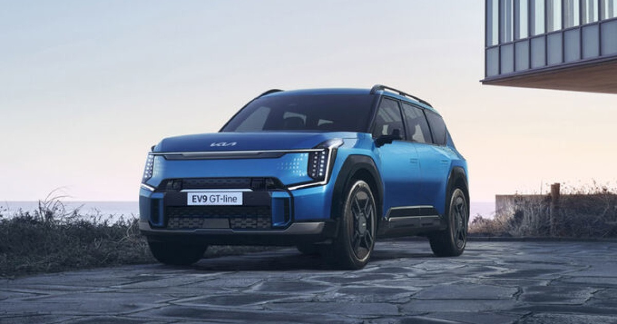 한번 충전으로 500㎞ 달린다… 베일 벗은 EV9