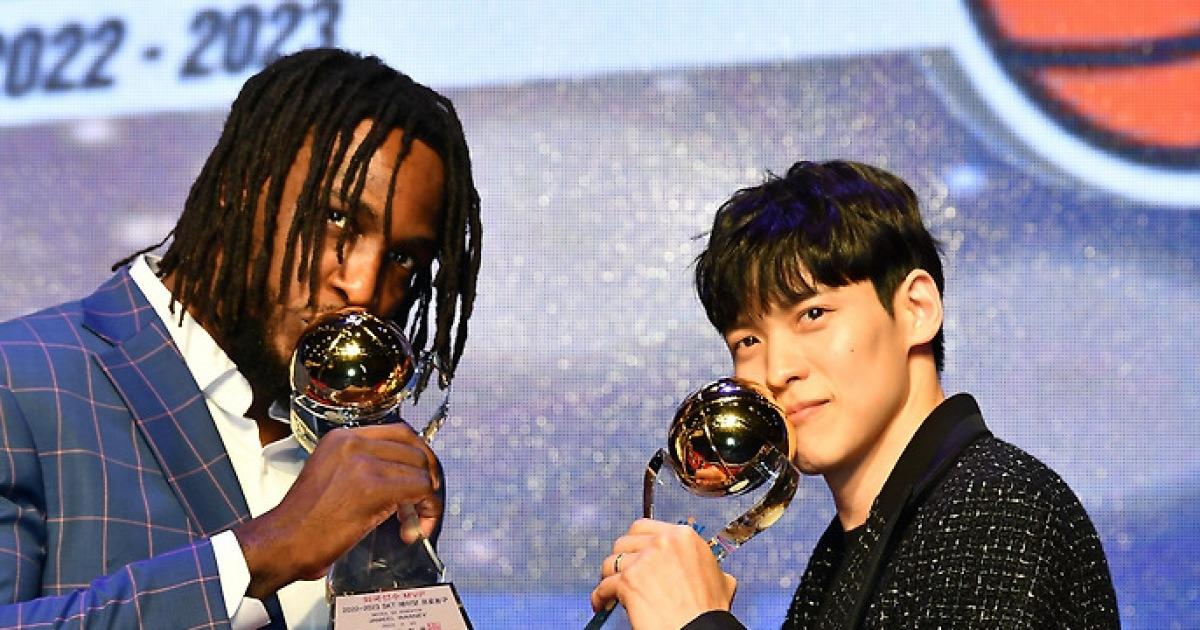 SK는 MVP 독식, KGC는 주요부문 수상. 두 팀이 양분한 정규리그 시상식